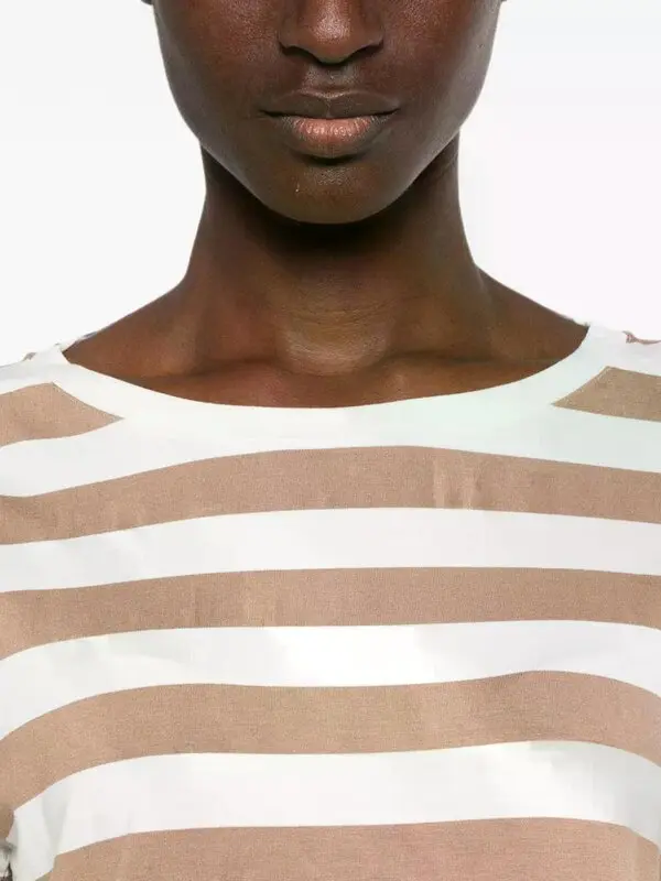 Majestic Filatures Stripe-pattern T-shirt