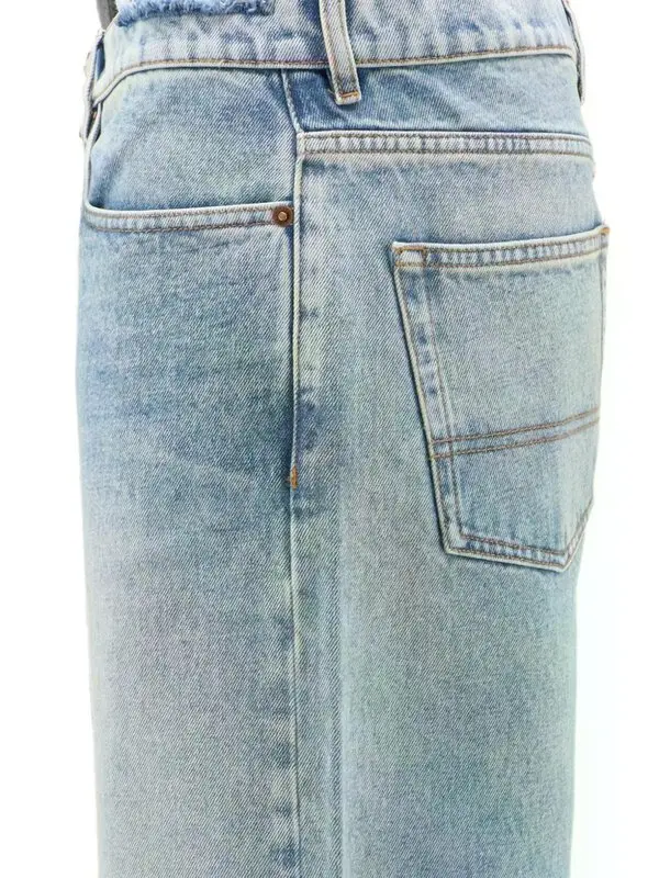 GOLDEN GOOSE Faded-effect Wide-leg Jeans