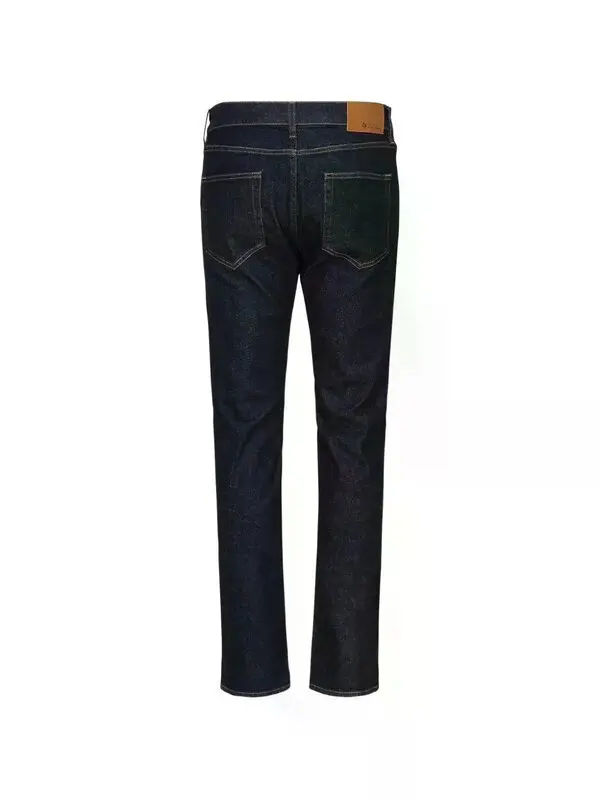 Loro Piana Quarona Straight-leg Jeans With Contrast Topstitching