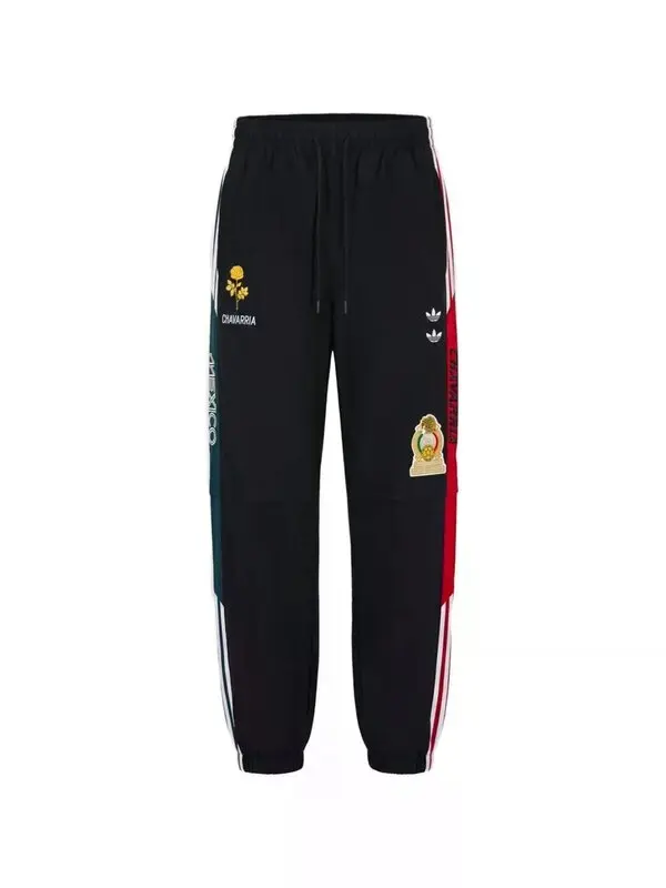 WILLY CHAVARRIA Cdm Logo-patch Track Pants - Black