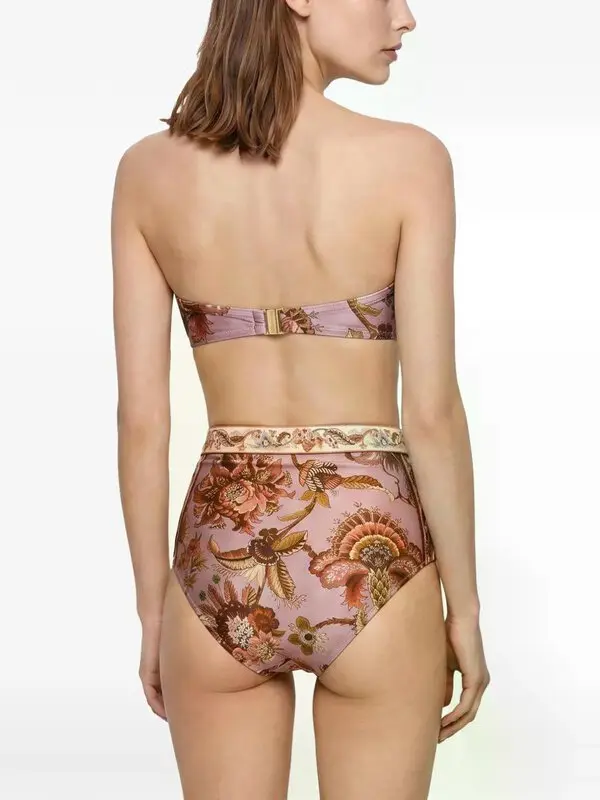 Zimmermann Aster Balconette Bandeau Bikini Top