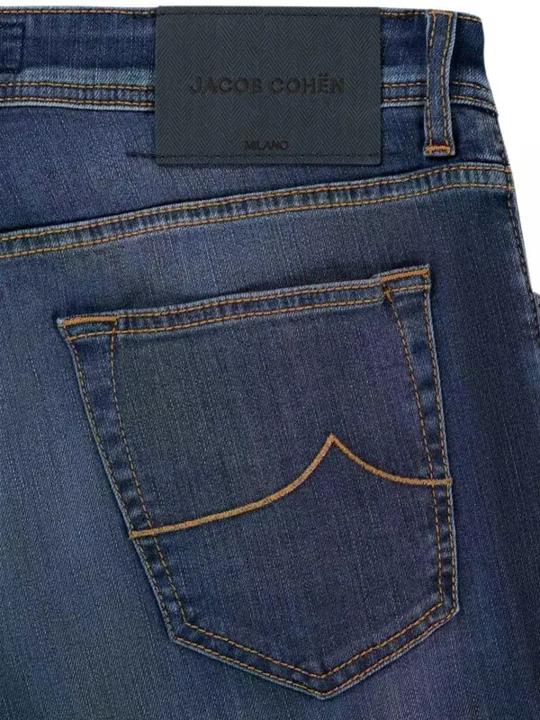 Jacob Cohen Slim-fit Faded Jeans