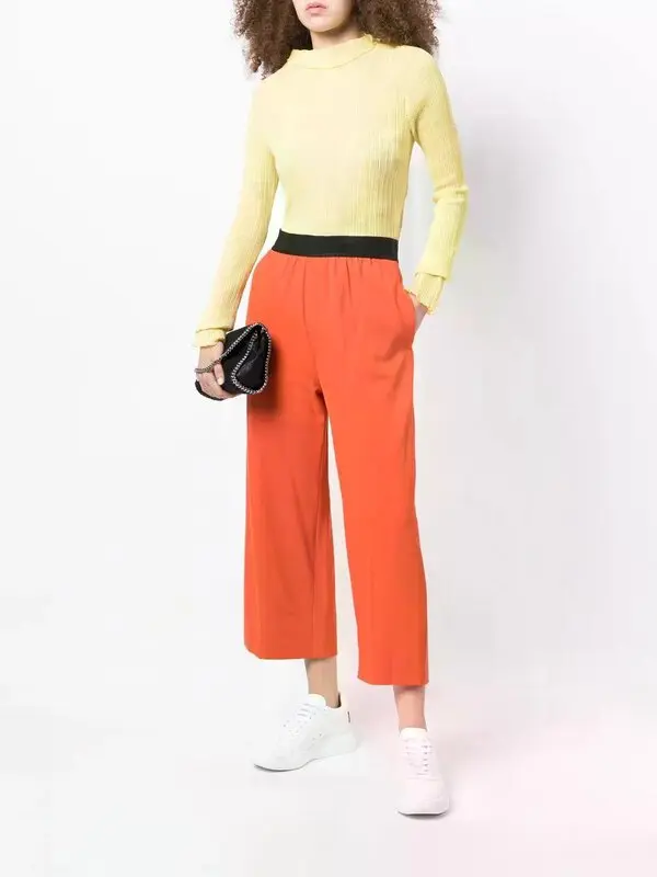Stella McCartney Straight-leg Cropped Trousers