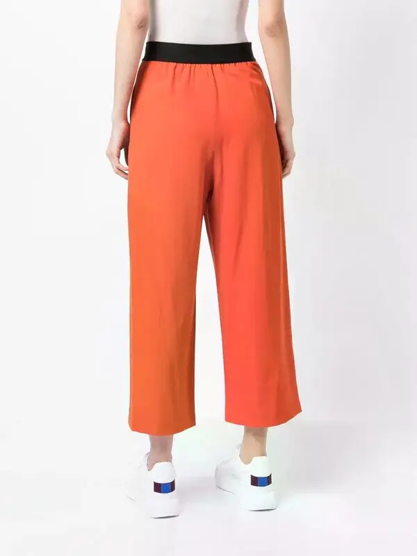 Stella McCartney Straight-leg Cropped Trousers