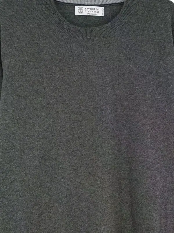 Brunello Cucinelli Crewneck Ribbed-trim Sweater