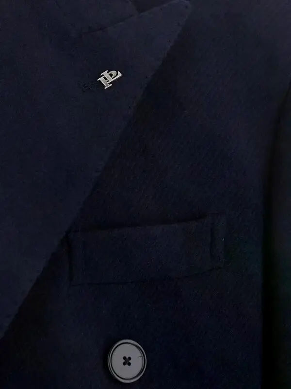Tagliatore Double-breasted Peak-lapel Coat