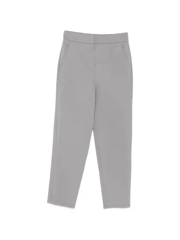 Max Mara Straight-leg Trousers - Grey