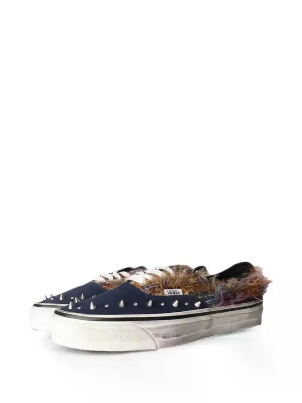 VANS Authentic Spike-embellished Frayed Sneakers