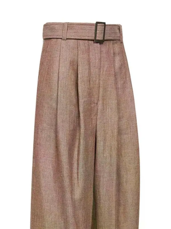 BATAKOVIC Portofino Belted Pleated Trousers