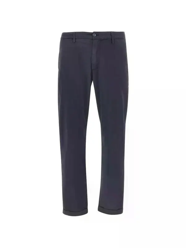 RE-HASH Patch-detail Trousers - Blue