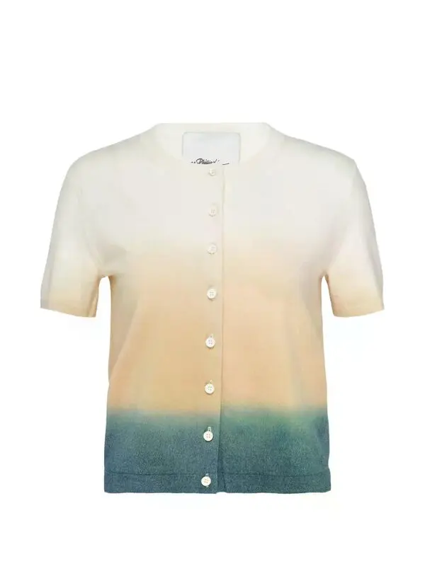 3.1 Phillip Lim Short-sleeve Cardigan - Neutrals