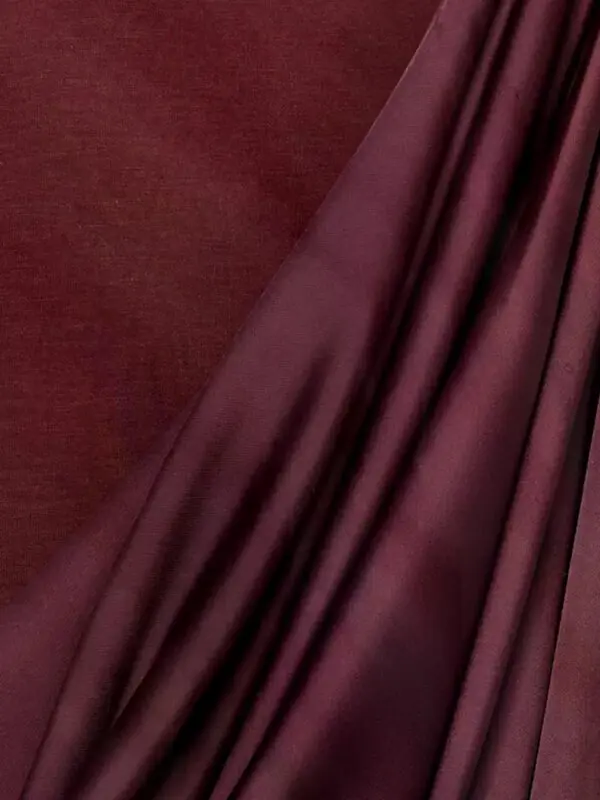 CHATS BY C.DAM Lynn Draped Straight-cut Maxi Dress