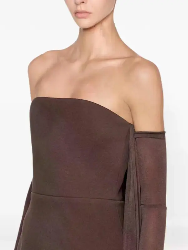 CHATS BY C.DAM Draped Tube Dress