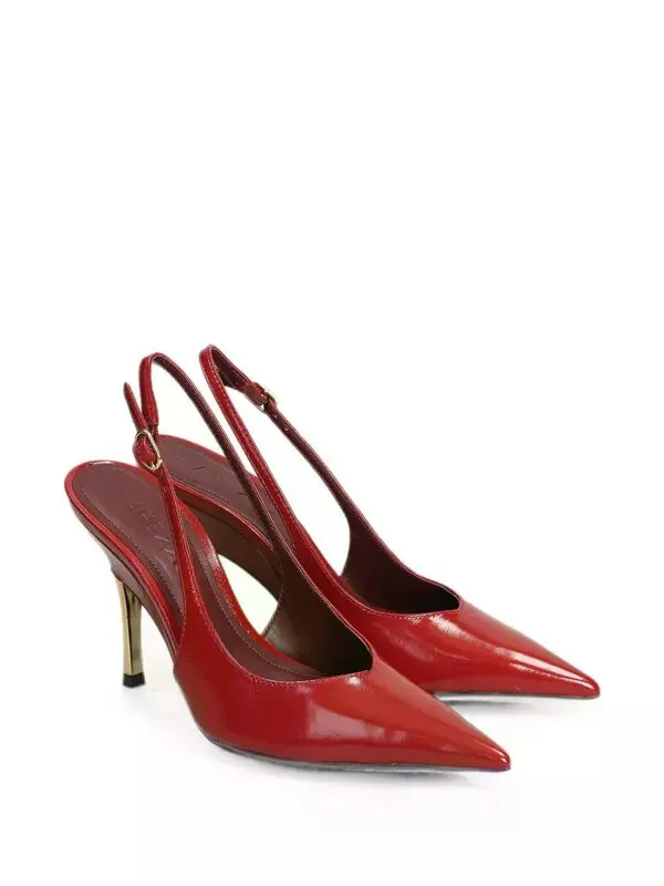 AREZZO Buckle-fastening Leather Pumps