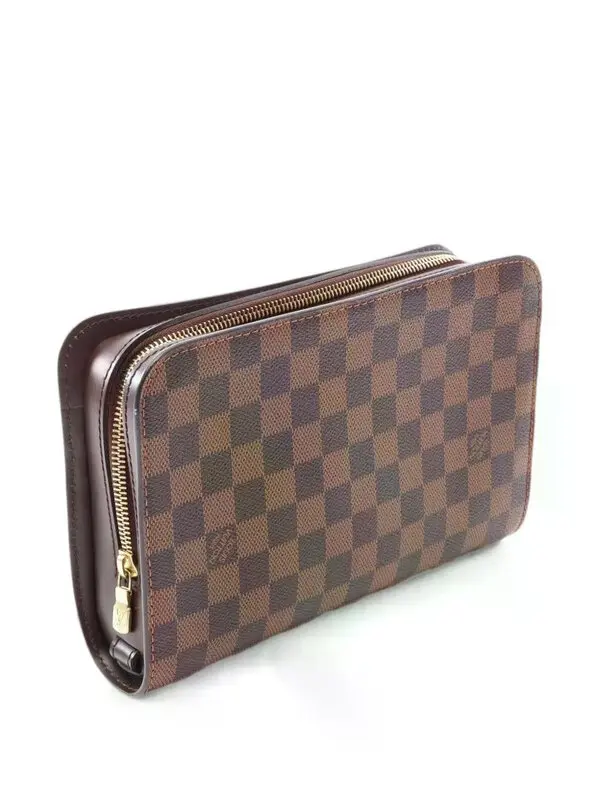 LOUIS VUITTON 2011 Saint Louis Damier Ebène Clutch Bag