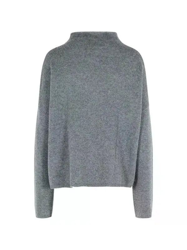 LISA YANG Sandy Boat-neck Sweater - Grey