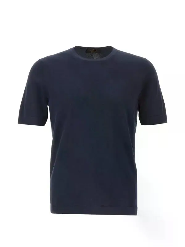GRAN SASSO Crew-neck T-shirt - Blue