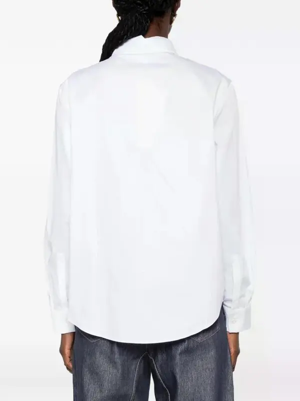 Max Mara Fiacre Long-sleeve Button-up Shirt