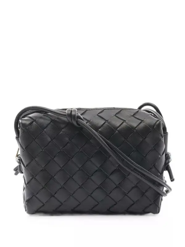 Bottega Veneta 2020s Loop Cross Body Bag - Black