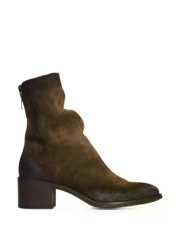 METISSE Degradè-effect Ankle Boots - Brown