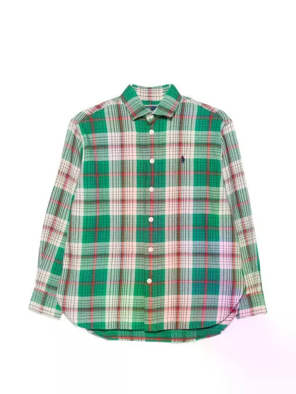 Polo Ralph Lauren Plaid-pattern Shirt - Green