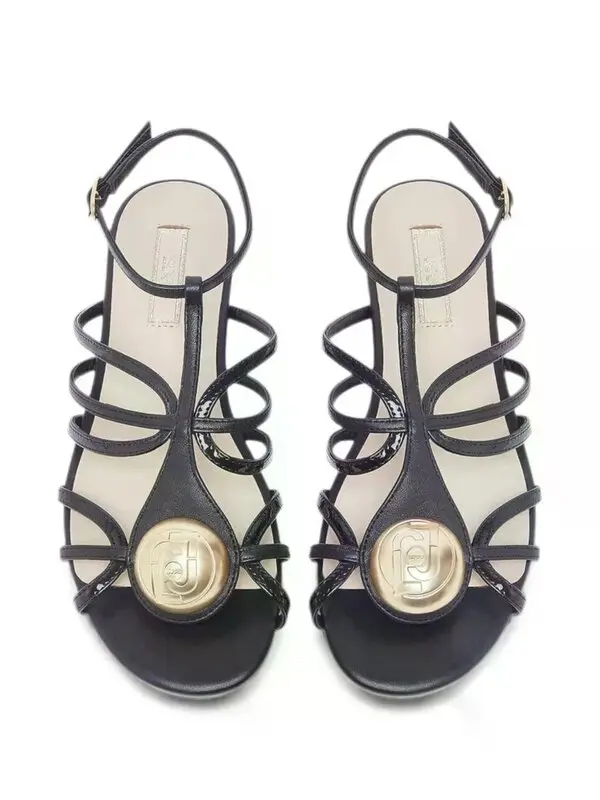 Liu Jo Logo-plaque Caged Sandals