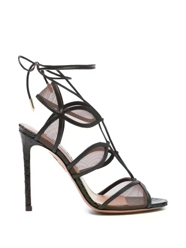 AQUAZZURA Lace-up Pumps - Black