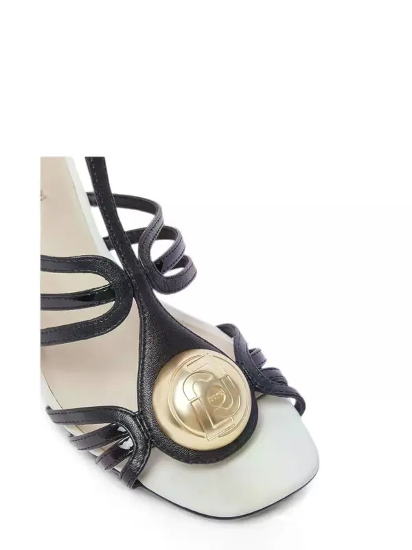Liu Jo Logo-plaque Caged Sandals