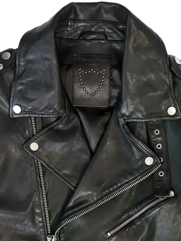 HTC LOS ANGELES Kurt Studded Leather Jacket