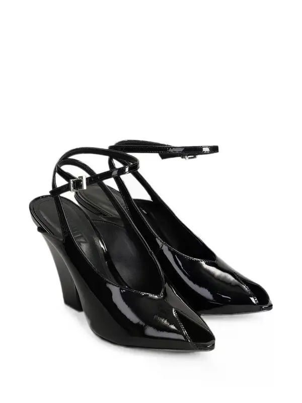 Schutz Patent-leather Ankle-strap Pumps