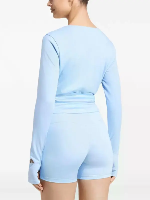 Adidas Studio Soft Wrap Top