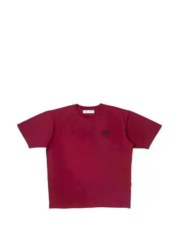 HTC LOS ANGELES Logo-print Cotton T-shirt - Red