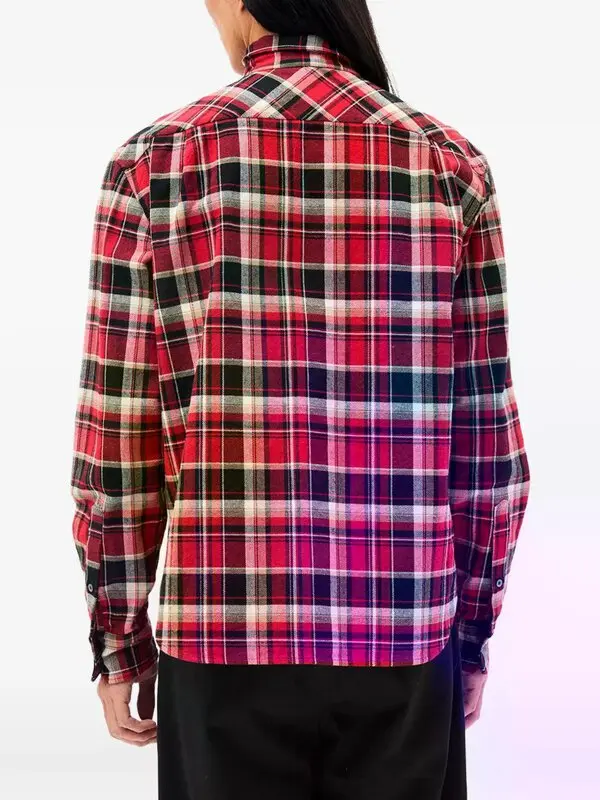 ANN DEMEULEMEESTER Check-print Shirt