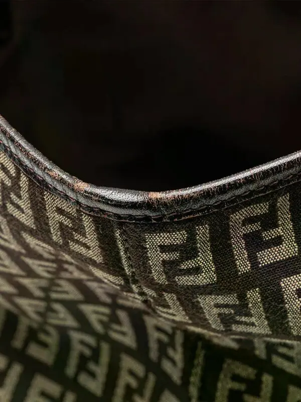 Fendi Zucchino Canvas Tote Bag