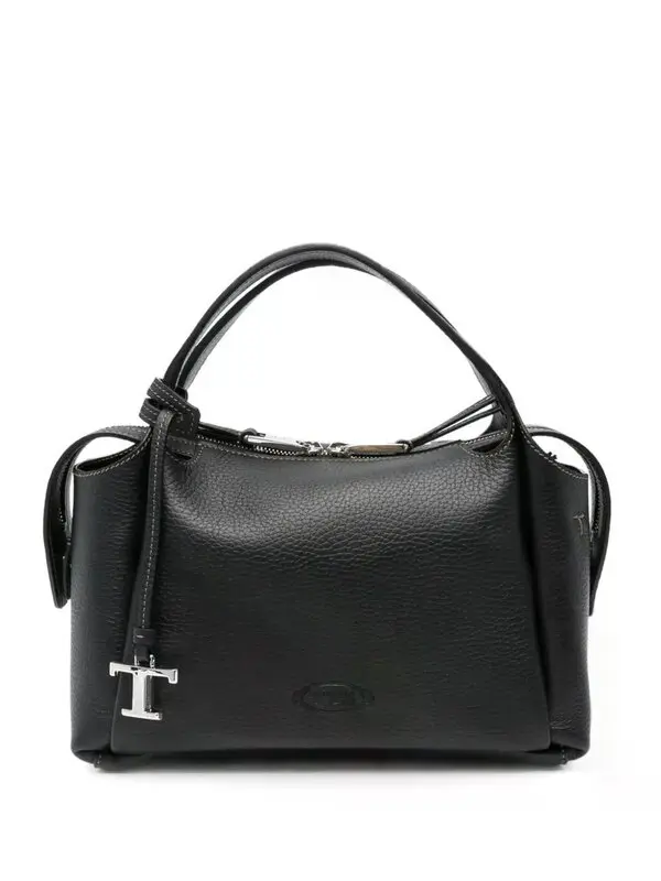 TOD'S T Timeless Tote Bag - Black