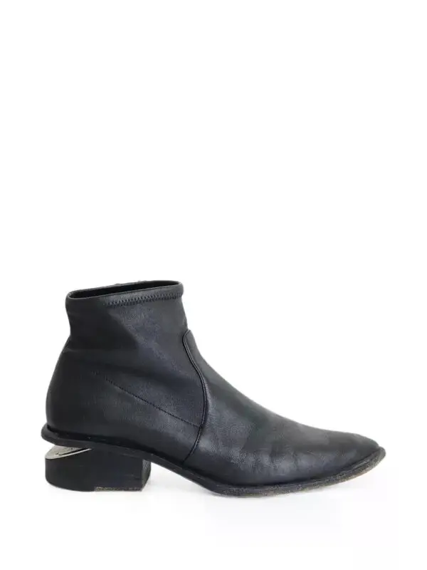 ALEXANDER WANG Kori Cut-out Ankle Boots - Black