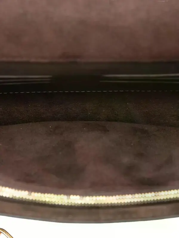 LOUIS VUITTON 2013 Leather Louise Chain Mm Shoulder Bag - Grey