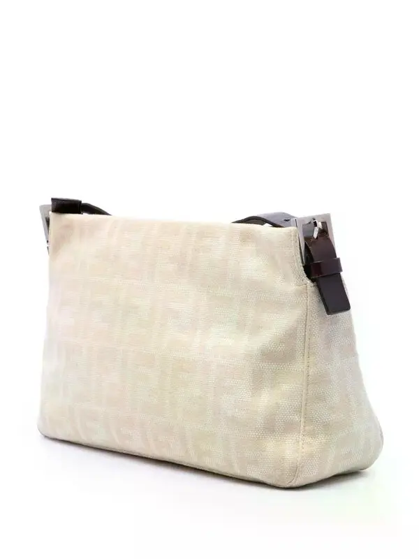 Fendi Zucca Canvas Shoulder Bag