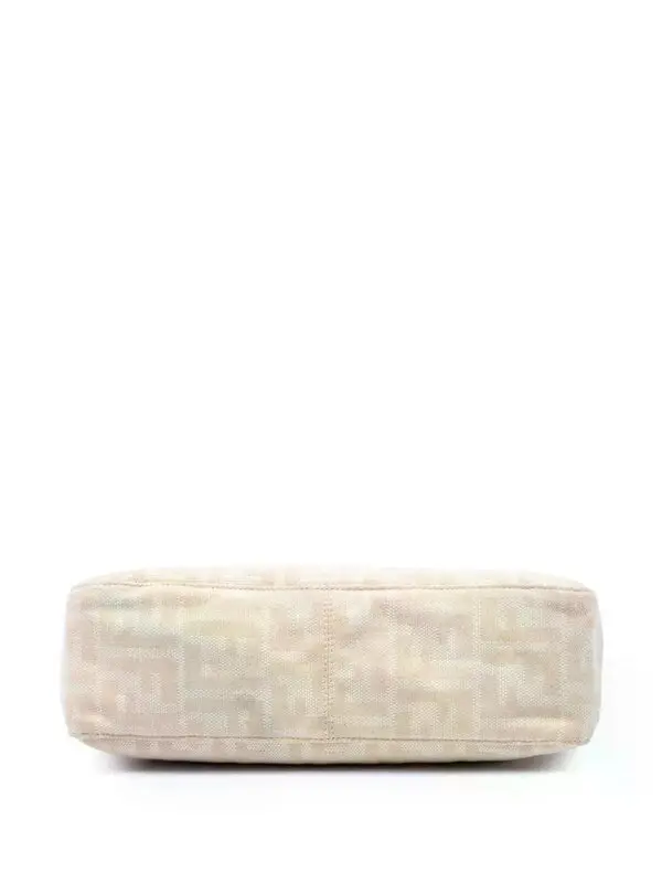 Fendi Zucca Canvas Shoulder Bag