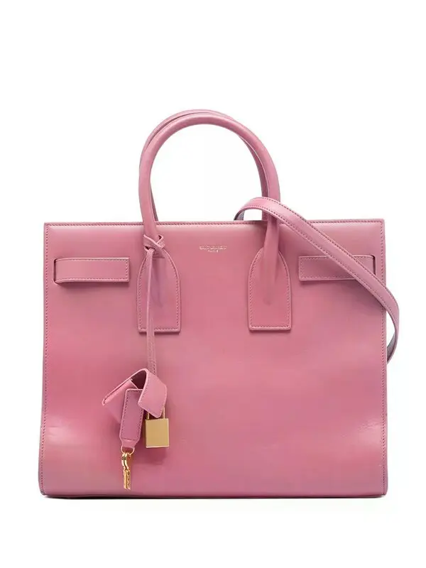 Saint Laurent Sac De Jour Satchel - Pink