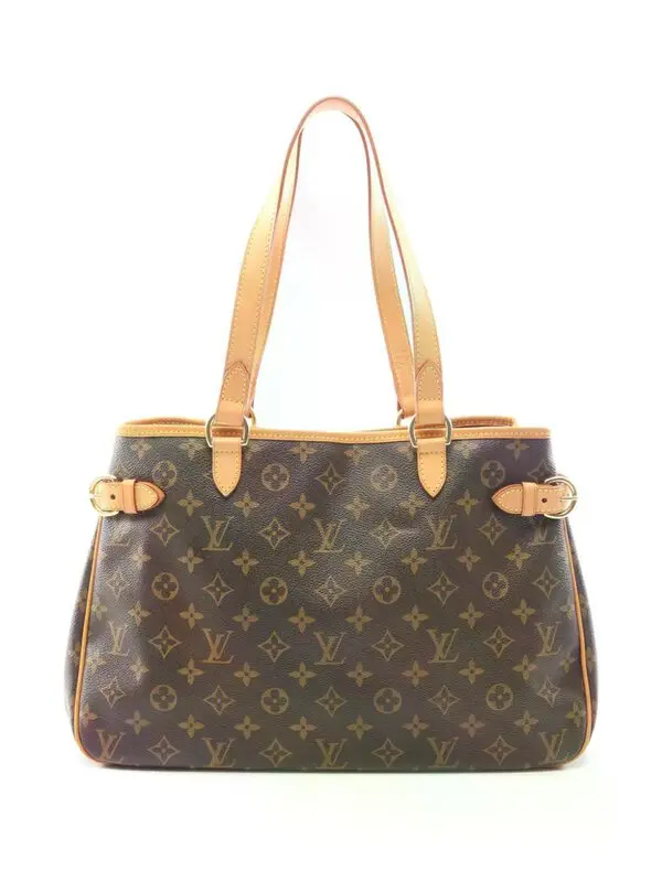 LOUIS VUITTON 2006 Monogram Batignolles Horizontal Tote Bag - Brown