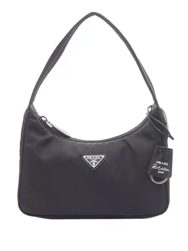 Prada 2013-2026 Mini Re Nylon Re Edition 2000 Shoulder Bag - Black