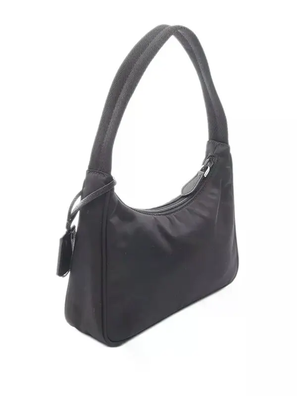 Prada 2013-2026 Mini Re Nylon Re Edition 2000 Shoulder Bag - Black