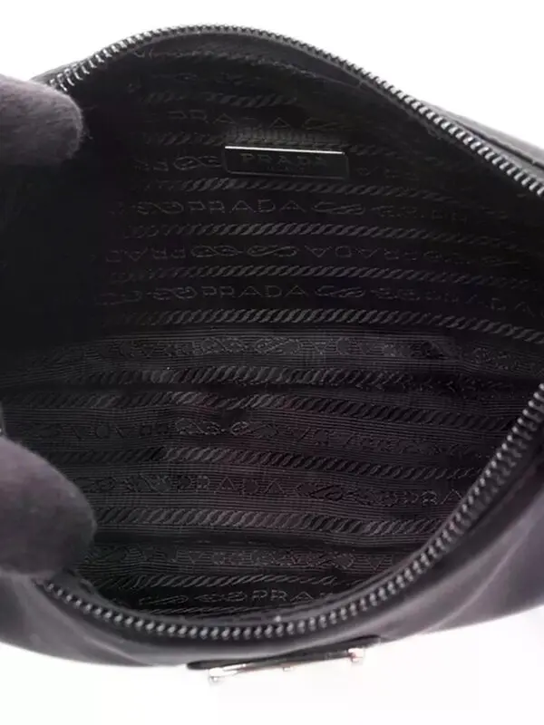 Prada 2013-2026 Mini Re Nylon Re Edition 2000 Shoulder Bag - Black