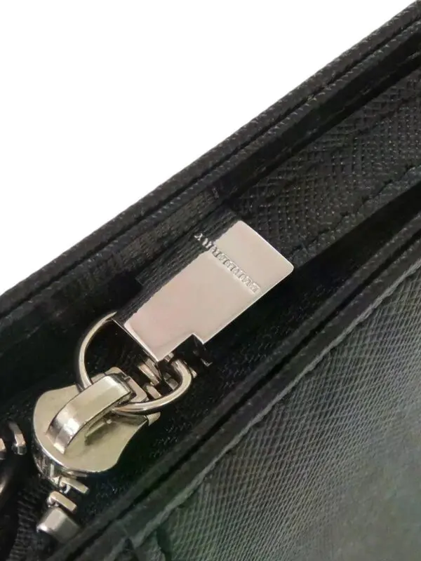 Burberry 2000-2017 Leather Clutch Bag - Black
