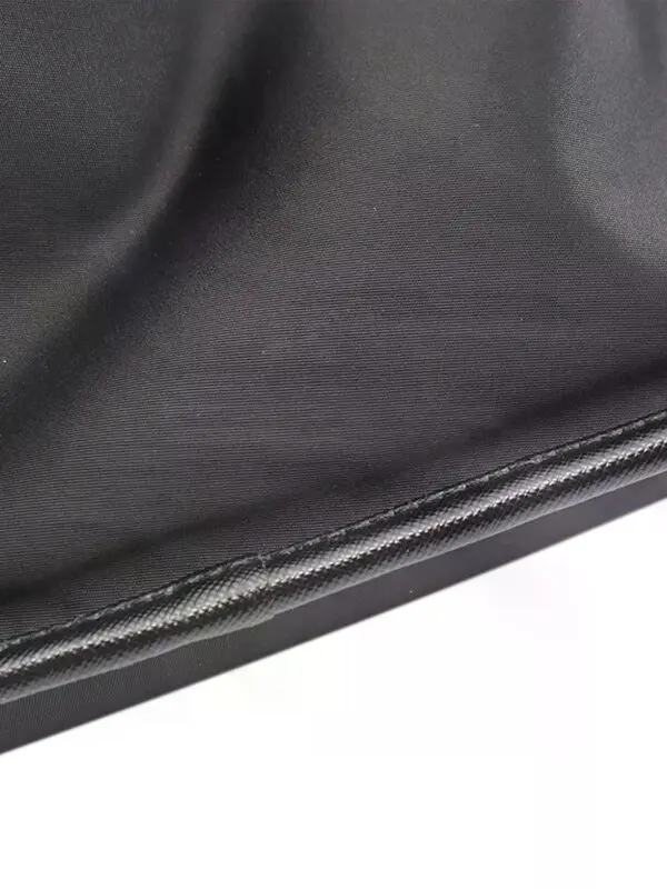 Prada Saffiano Trimmed Tessuto Messenger Bag