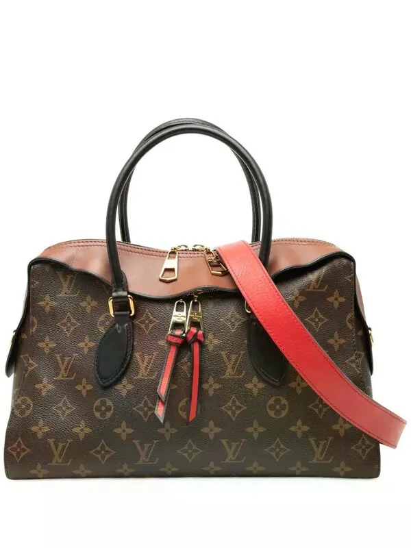LOUIS VUITTON 2018 Monogram Tuileries Satchel - Brown