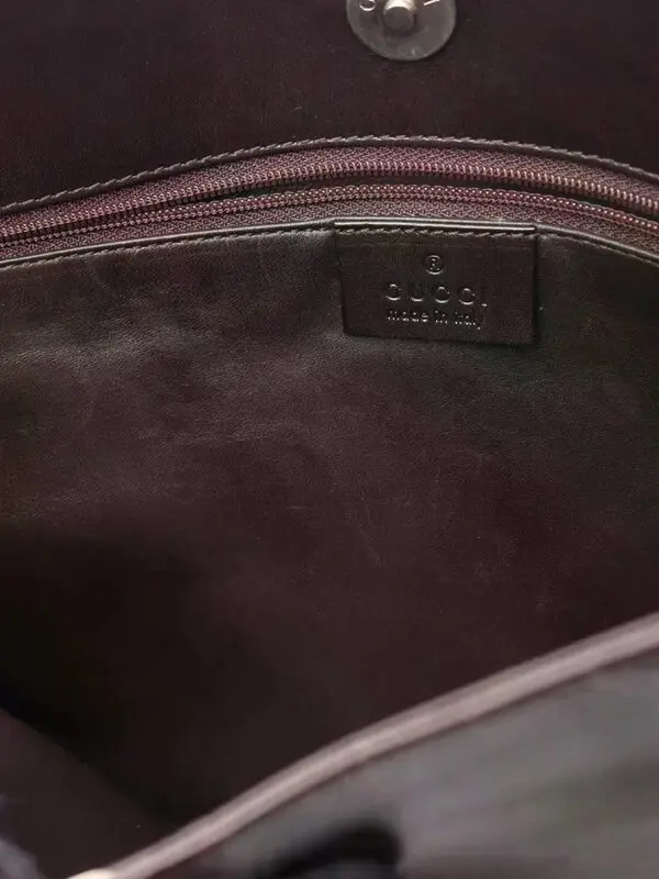 Gucci 2000-2015 Calfskin Shoulder Bag - Brown
