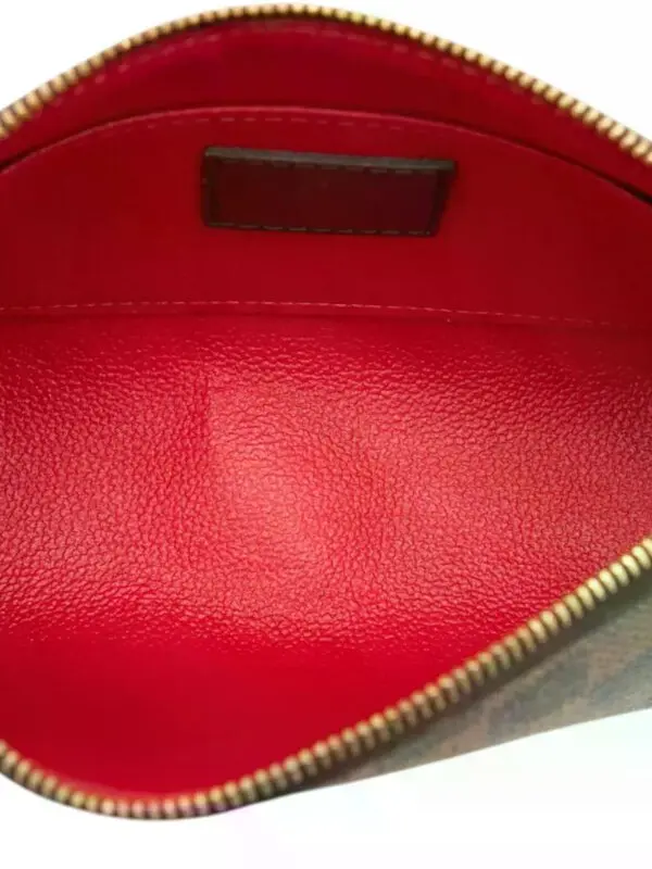 LOUIS VUITTON 2010 Damier Ebene Cosmetic Pm Pouch