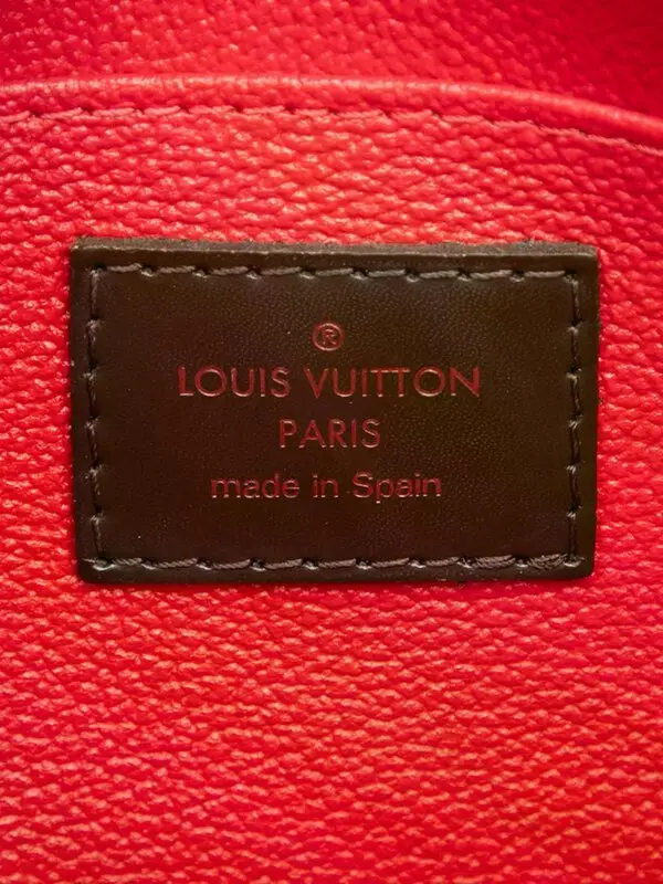 LOUIS VUITTON 2010 Damier Ebene Cosmetic Pm Pouch